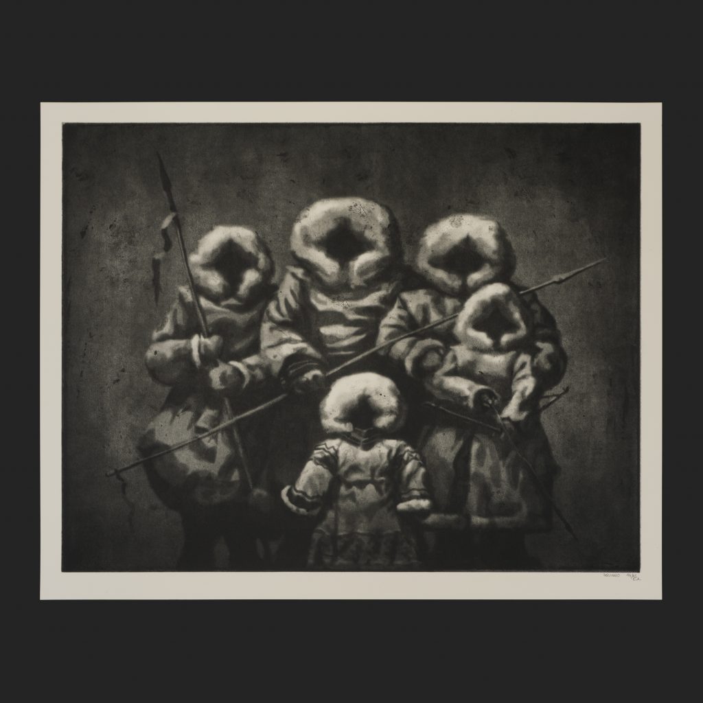 Affiche en Sérigraphie Les Nomades de Sibérie, Russie - dessin de Sergio Aquindo - Editions La ...